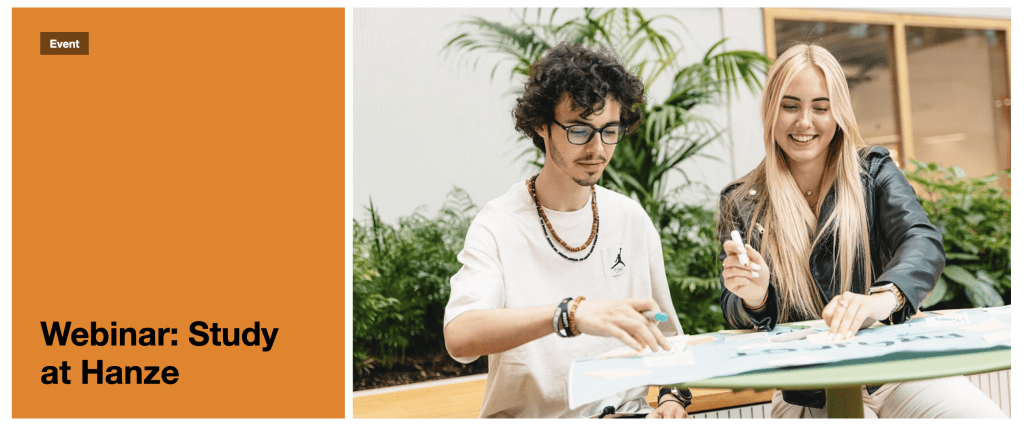 Study at Hanze Webinar - IWCN